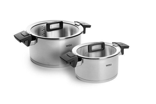 Edelstahlpfannen kaufen von WOLL | Made in Germany